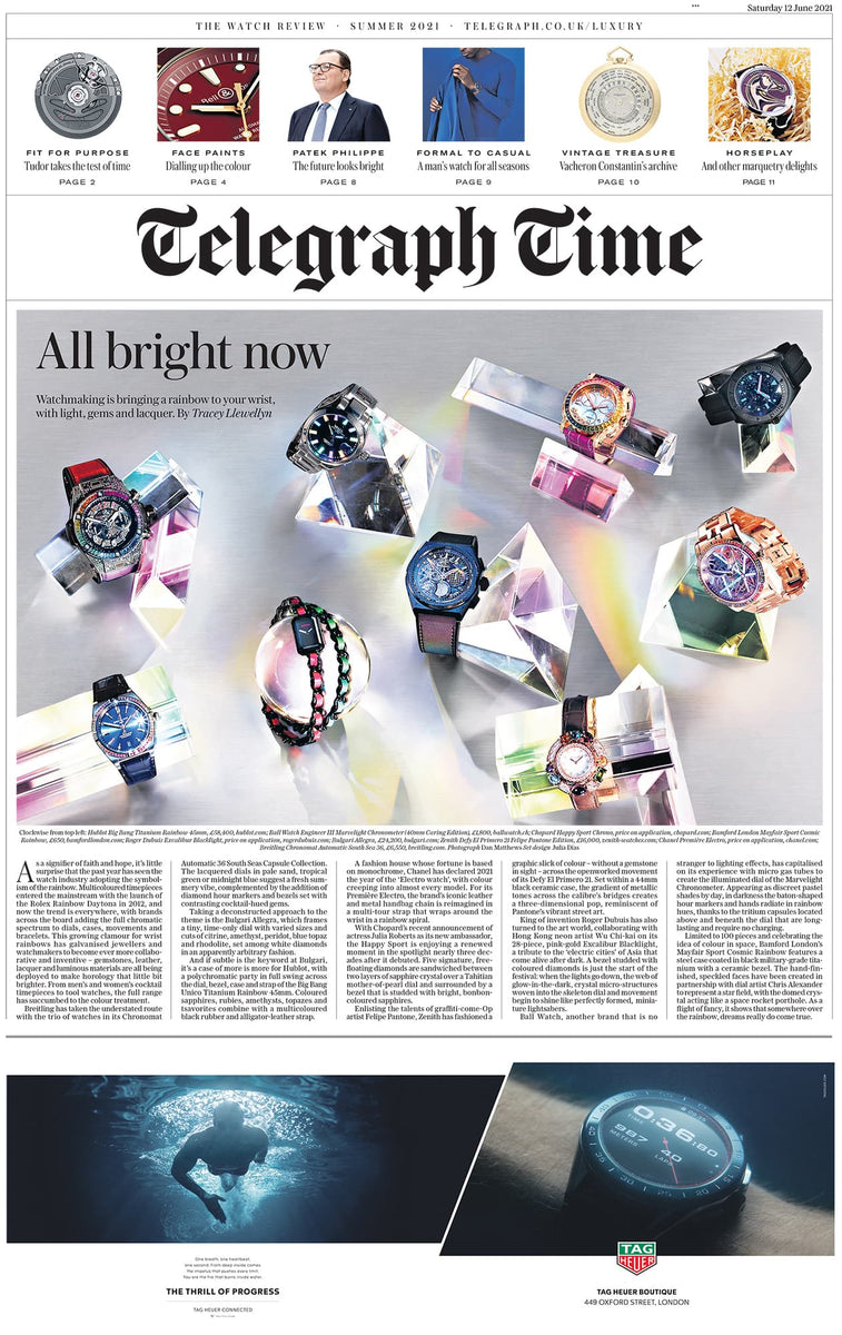 Telegraph Time – Bamford London