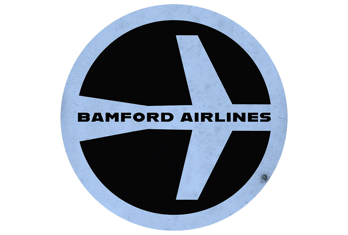 Modern Pack Bamford Airlines GMT stickers [pack of 7] – Bamford London