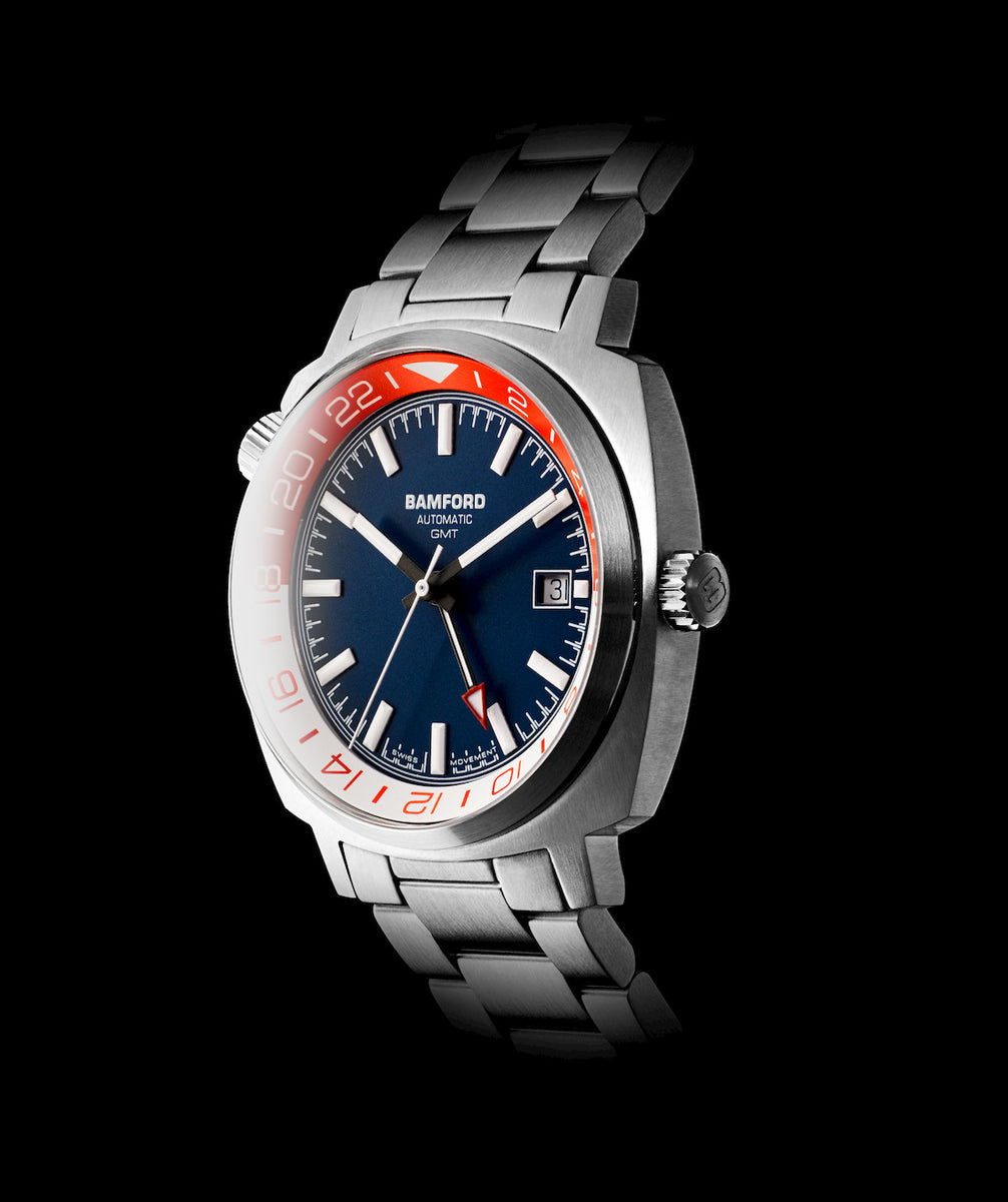 GMT Steel - Navy/Red/White – Bamford London